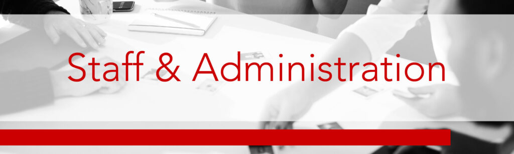 Staff & Admin